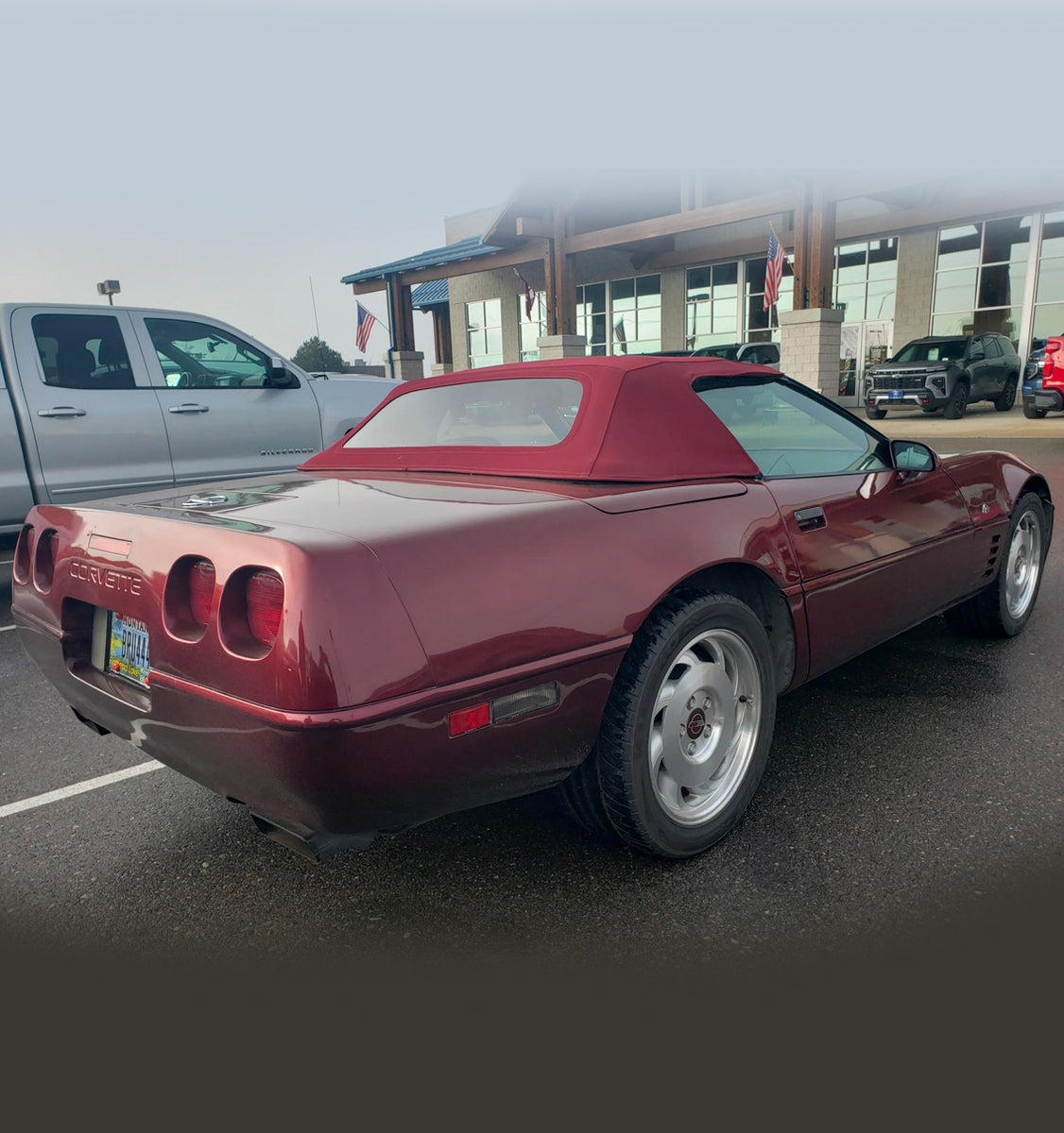93 CORVETTE CONVERTIBLE – Backcountry Sled Patriots